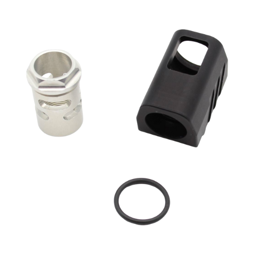 Lakeline 2-Piece, 9mm, Slide Profile Compensator, Black/Silver – LynxFA